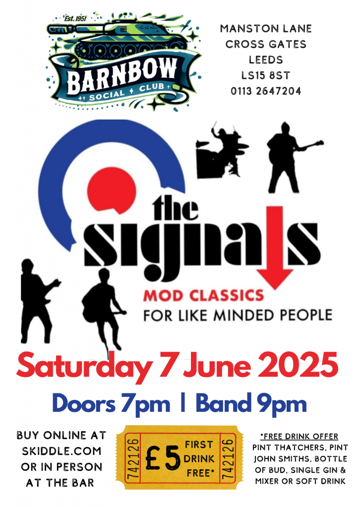 What's on - Barnbow Social Club